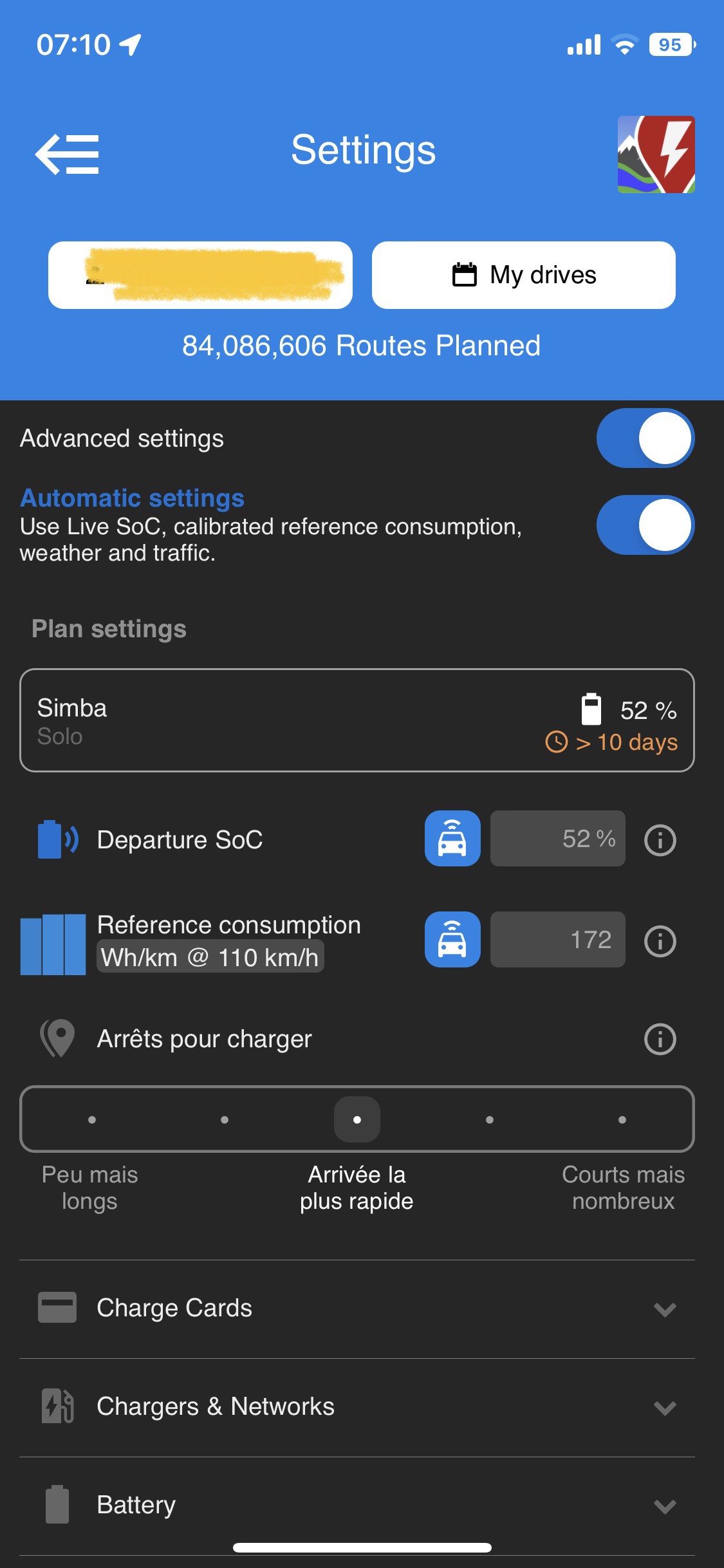 Live Obd Misreporting Report A Bug A Better Routeplanner